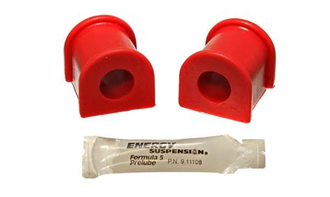 Energy Suspension 05 07 Scion Tc Red 18mm Rear Sway Bar Bushing Set