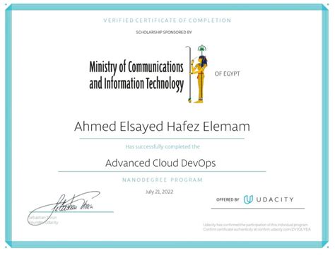 ahmed elemam on linkedin cloud devops engineer