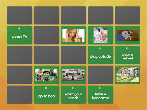 4th Grade Modals Practice Согласующиеся пары