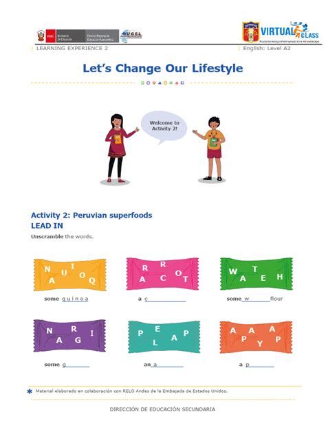 Learning Experience 2 Activity 2 A2 Download Free Pdf Foods
