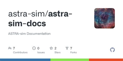 Github Astra Simastra Sim Docs Astra Sim Documentation