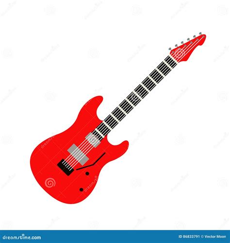 Guitars Silhouette Set Electric Acoustic Guitars And Banjo Vector