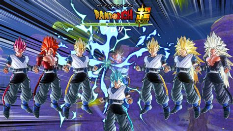 absalon vegito base ssj1 ssj2 ssj3 ssj4 ssj5 ssg by dandrich on