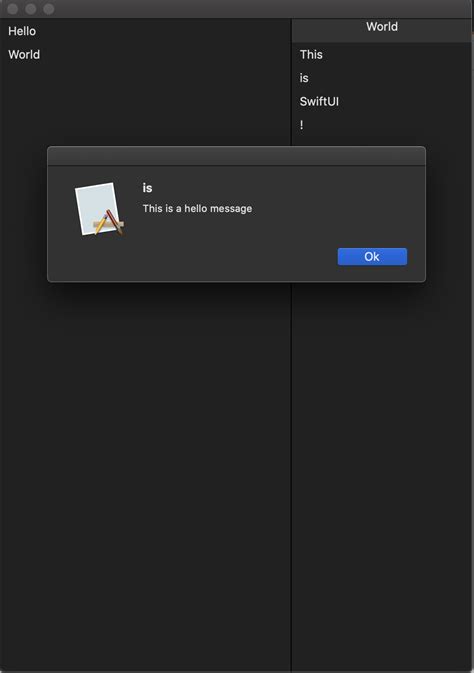 Swift SwiftUI MacOS Double Tap List Item Stack Overflow