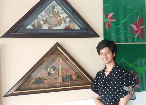 The Triangle Abstract Art Series Architect Pearl Bhachu