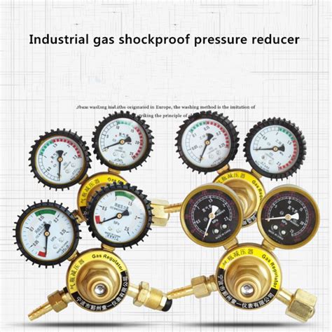 1PCS YQY 08 Shockproof Oxygen Meter Acetylene Table Pressure Reducer