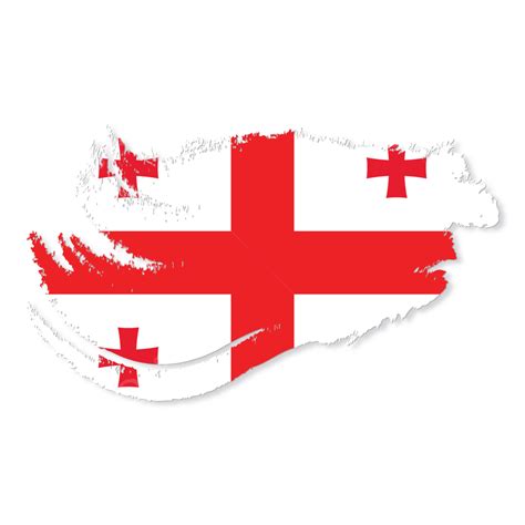 기호가 있는 조지아 국기 그림 그루지야 국기 그루지야의 국기 그루지야 Png 일러스트 및 벡터 에 대한 무료 다운로드 Pngtree