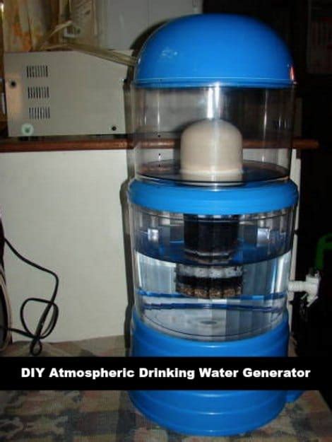 Diy Atmospheric Drinking Water Generator