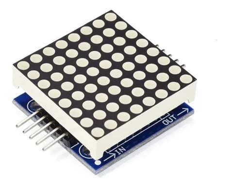 Modulo Matriz Led 8x8 Max7219 Display Para Arduino Mercadolibre