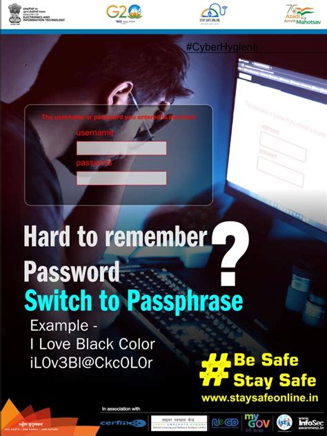 Password Security Awareness Posters Staysafeonline