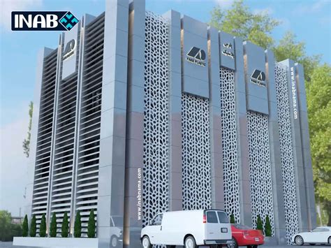 فرآیند طراحی نمای ساختمان ایناب نما