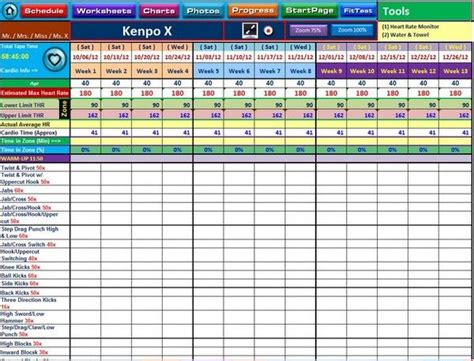 21 Day Fix Spreadsheet Artofit