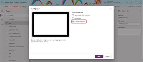 Open A Custom Page On A Button Click In Model Driven App Dynamics 365