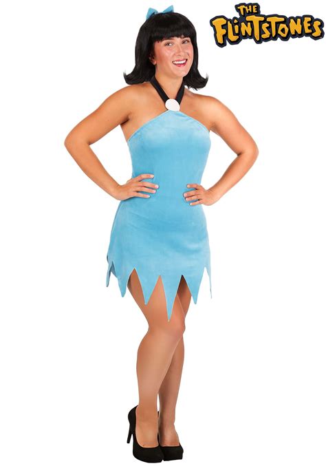 Womens Deluxe The Flintstones Betty Rubble Costume Tv Costumes