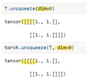 Pytorch Squeeze And Unsqueeze Functions Programmer Sought