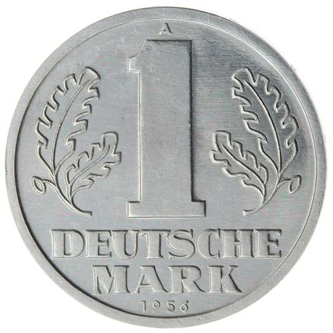 1 Deutsche Mark Ost 1956 Cosmos Of Collectibles