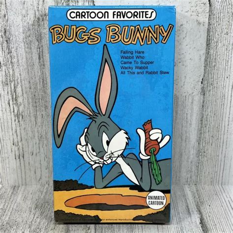Bugs Bunny Vhs 5 Animated Cartoon Favorites 1999 Trans Atlantic New 1647 Picclick Ca