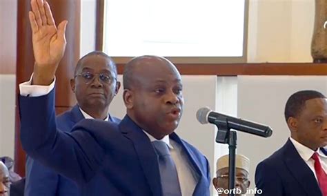 Bénin un nouveau président élu à la Cour constitutionnelle OLOFOFO