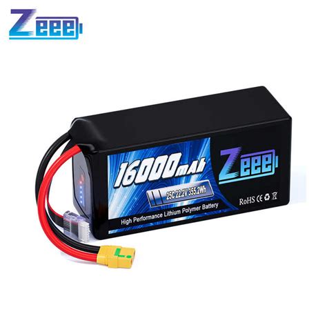 Zeee 6s 16000mah Fpv Drone Lipo Battery 22 2v 25c Gamit Ang Electric