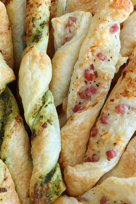 Puff Pastry Sticks 2 Ways