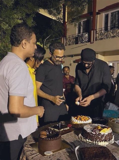 Prashanth Neel Bday Celebration Prabhas House