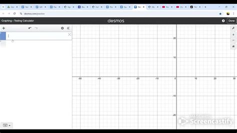 Using DESMOS to find intersection - YouTube