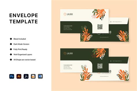 20 Best Envelope Templates For Indesign Word More Digital Marketing In Las Vegas