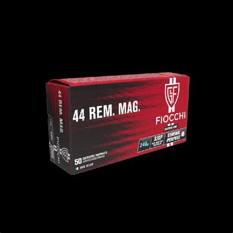 Патрони Fiocchi 44 Rem Mag Sjsp 240gr Патрони За Късо Нарезно