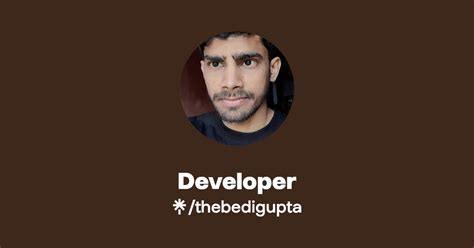 Developer Instagram Linktree
