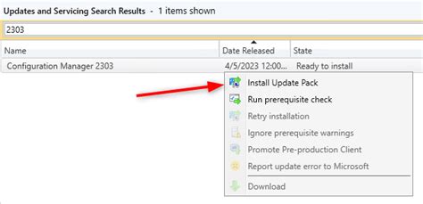 Step By Step Sccm 2303 Upgrade Guide