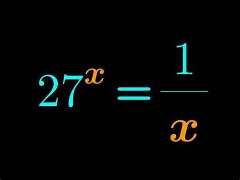 Very Simple Exponential Equation YouTube