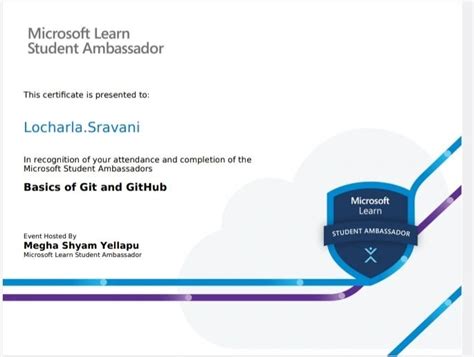 locharla sravani on linkedin microsoftlearn git github