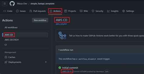 GitHub Maua Dev Simple Fastapi Template Template For Backend Team