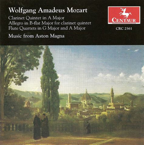 EClassical Mozart W A Clarinet Quintet K 581 K Anh 91 Flute