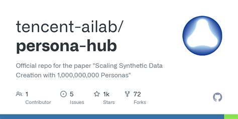 releases · tencent ailab persona hub · github