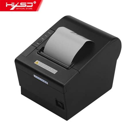 hxsj goojprt jp80h use deskt op themal printer 80mm thermal print paper automatic paper cutting