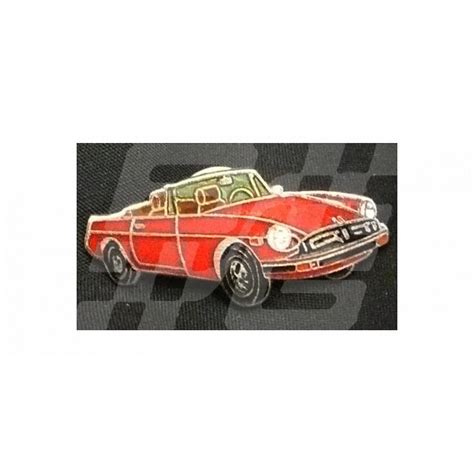 Pin Badge Mgb R B Red Brown And Gammons