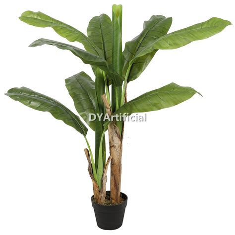 Artificial Banana Tree 120cm Indoor 2 Trunks Dyartificial