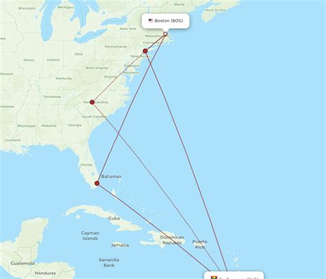 Flights From St Georges To Boston Gnd To Bos Airlines And Best