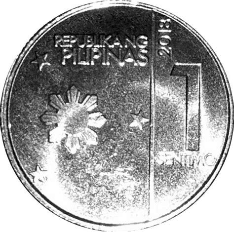 Current Philippine Peso Coin Foreign Currency