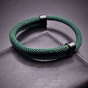 Adjustable Minimalist Style Unisex Rope Bracelet For Men And For Women