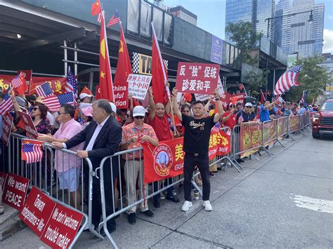 纽约华人华侨集会强烈抗议赖清德窜美反独促统珍爱和平 中外抱团网