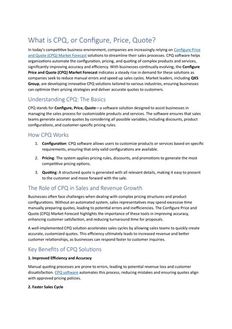 Ppt What Is Cpq Or Configure Price Quote Powerpoint Presentation Free Download Id 13936403