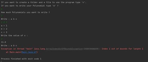 Problème JAVA Polynômes second degré Résolu Java