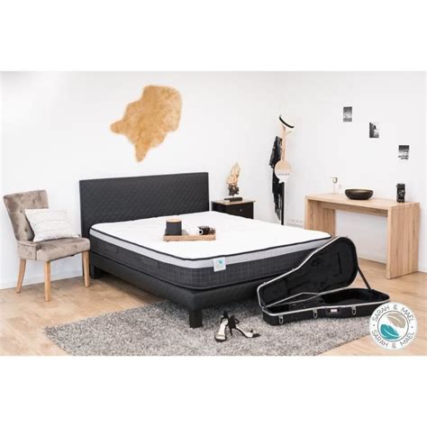 Matelas Spring Memory 160x200 cm ressorts ensachés mémoire de forme