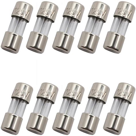 10 Pack F5al Fast Blow Mini Fuse 5a 5amp 125v Glass Fuses 0 14 X 0 39