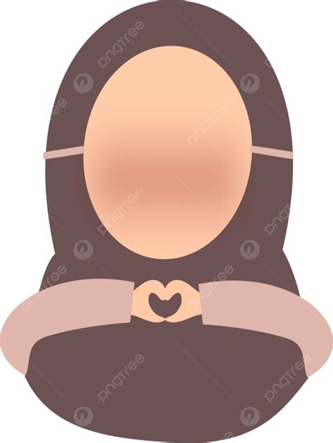 Gambar Ekspresi Muslimah Muslimah Muslimahlucu Png Muslimah Png Dan