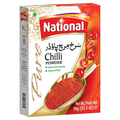 Buy National Chilli Powder 1kg Online South Asian Central
