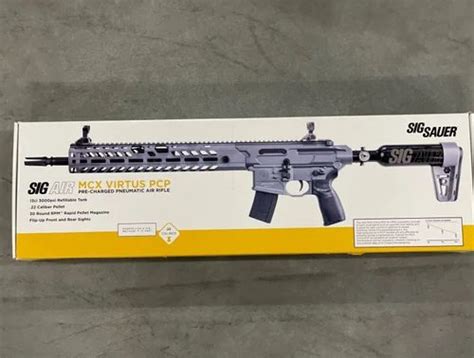 Sig Sauer Mcx Virtus Pcp Air Rifle 22 Caliber 700 Fps Air Ud Mcx