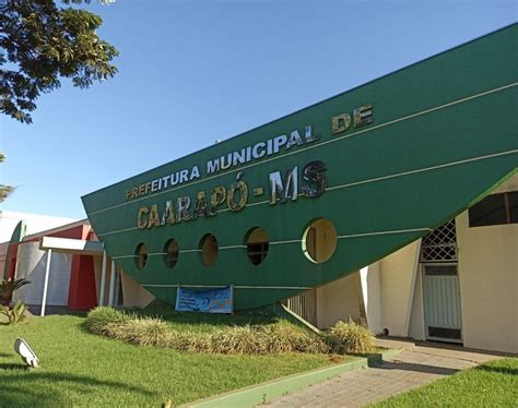 Prefeitura de Caarapó abre inscrições para concurso público Jornal Agora MS